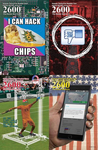 Complete 2018 PDF Collection – 2600 Magazine